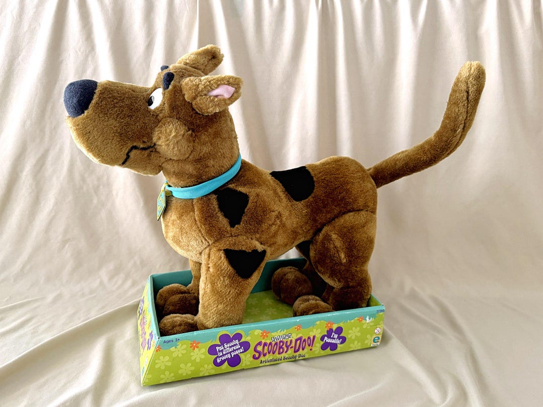 NIB Articulated Scooby-doo Poseable Large Plush Figure #27360 Novelty ...