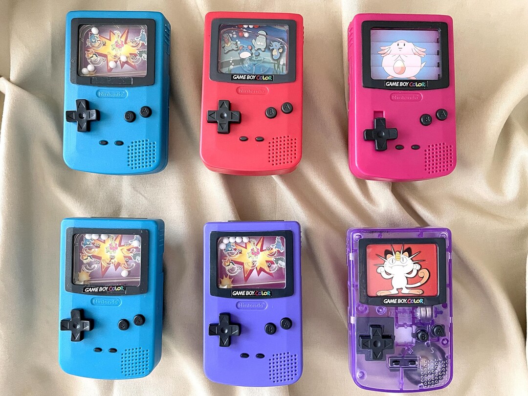Lot Mini Nintendo Game Boy Pokémon Burger King Kids Meal Toys 2000 ...