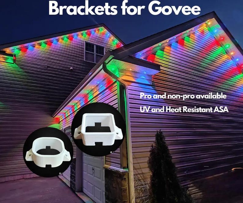 Govee PRO Permanent Outdoor Light Bracket Clip - Etsy