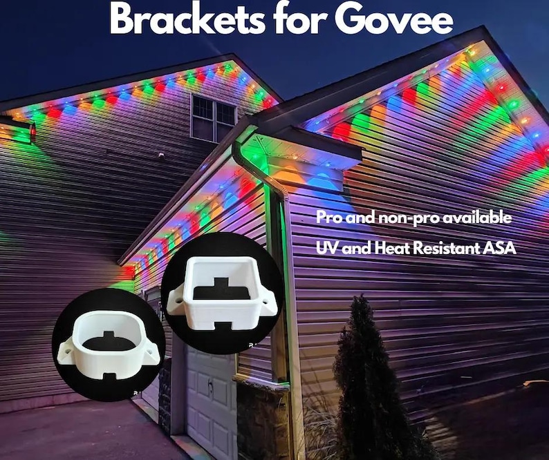 Govee Permanent Outdoor Elite Light Bracket Clip - Etsy