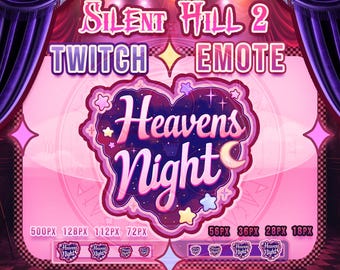 Silent Hill 2 Emotes: Maria & Pyramid Head, Pink Gaming Emote Set (PNG ...