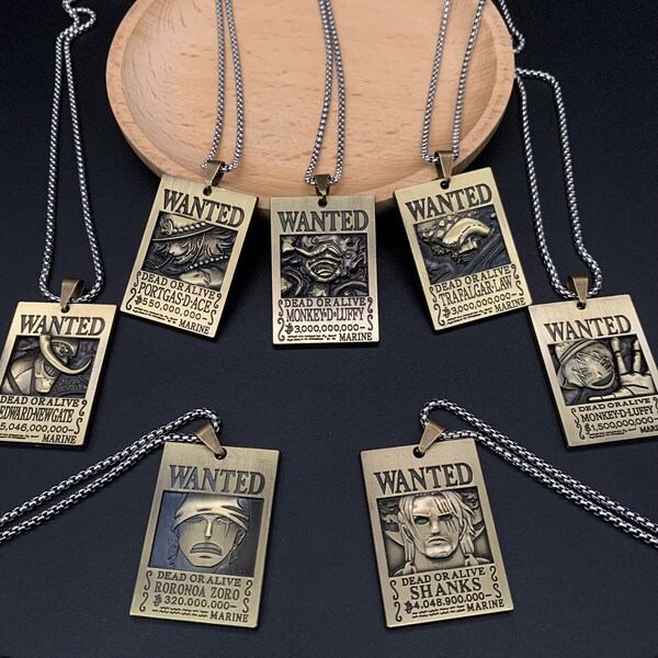 Ace One Piece Necklace - Etsy