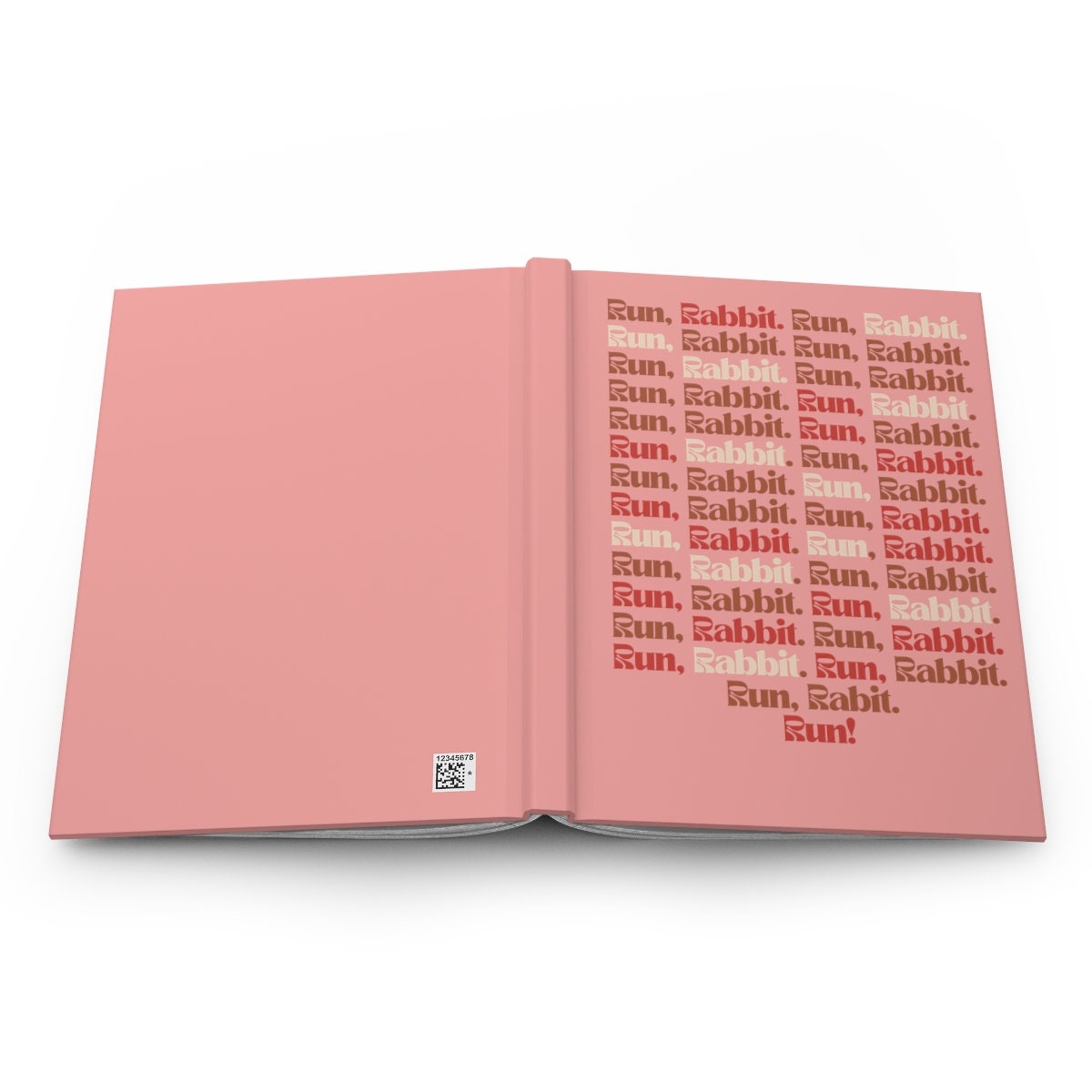 Rob Zombie Run Rabbit Notebook Horror Fan Gift, Creepy Design, Goth ...