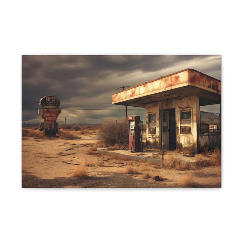 Vintage Gas Station Decor - Etsy