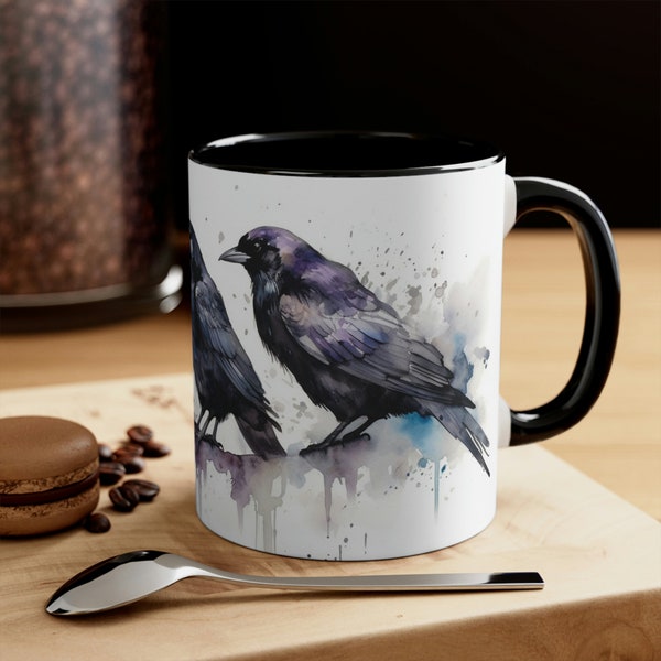 Raven Mug - Etsy