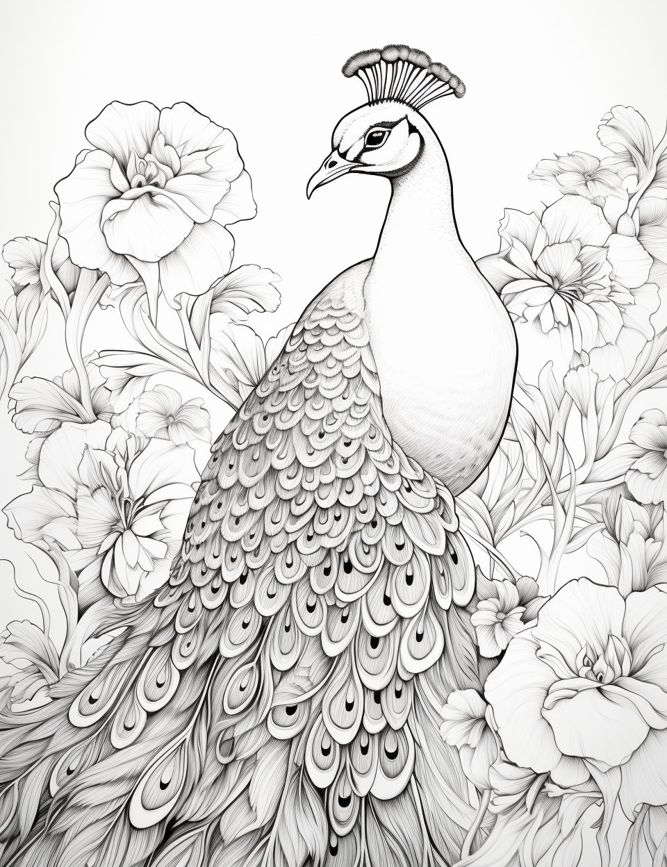 30 Exotic Animal Adult Coloring Sheets Nature-inspired - Etsy
