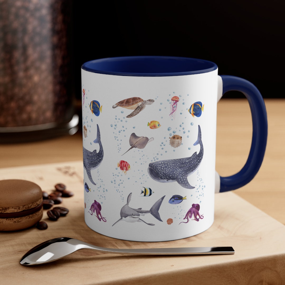 Underwater World Coffee Mug, 11oz - Etsy