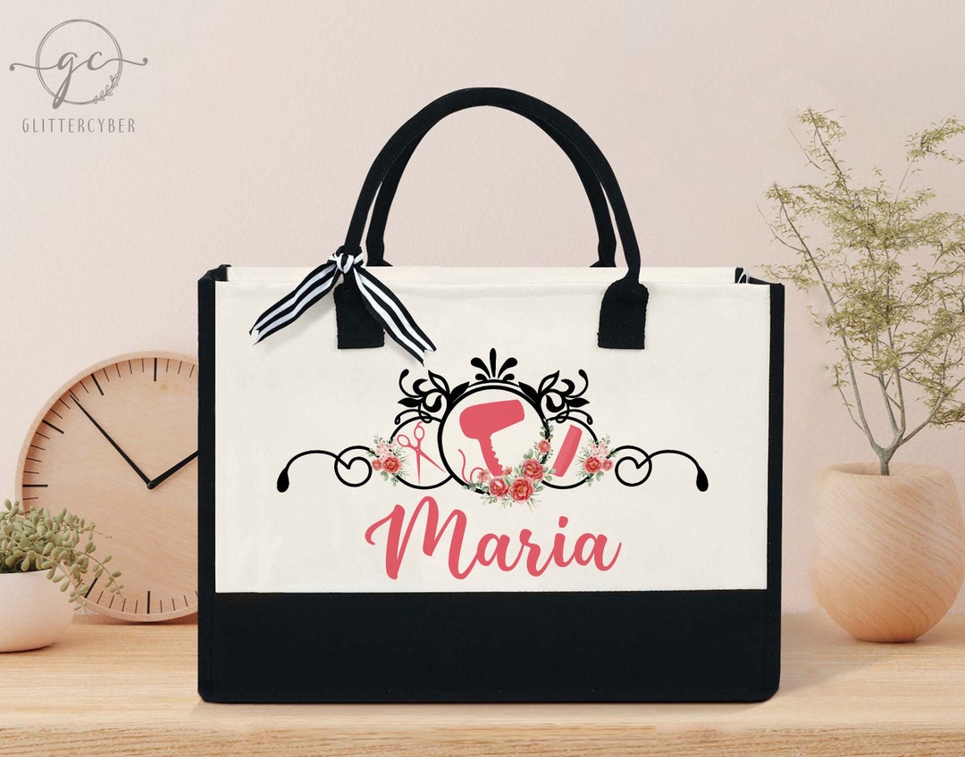 Hair Stylist Tote Bag Personalized Hair Stylist Bag Gift for - Etsy