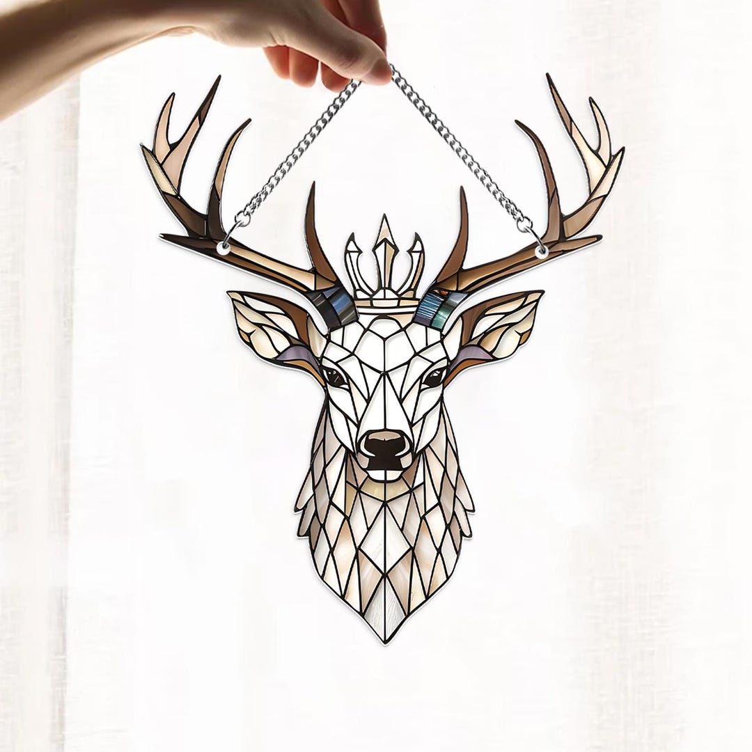 TOG Book Deer Suncatcher Ornament, the Lord of the North Acrylic Window ...