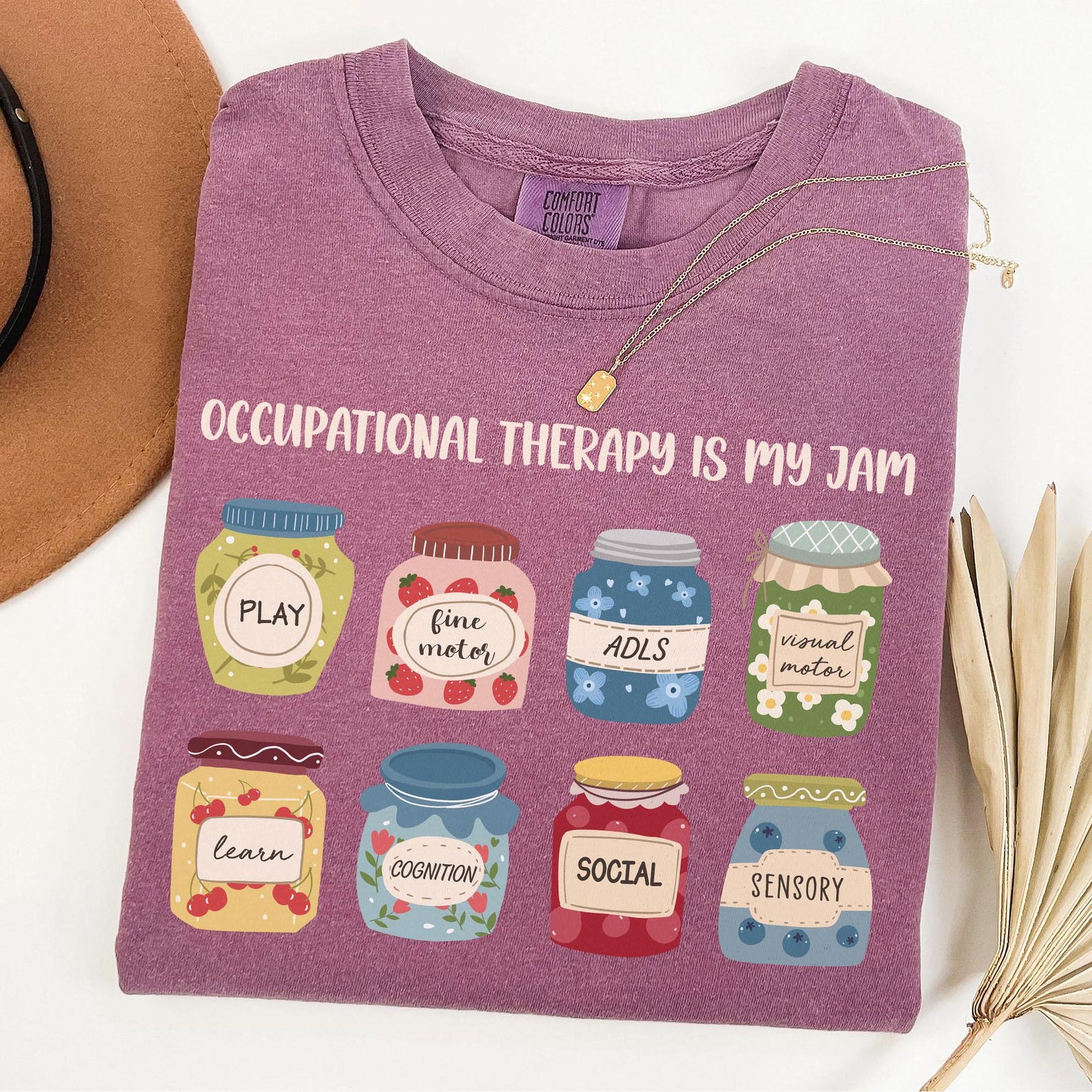Comfort Colors Occupational Therapy Shirt, Occupational Therapist Shirt ...