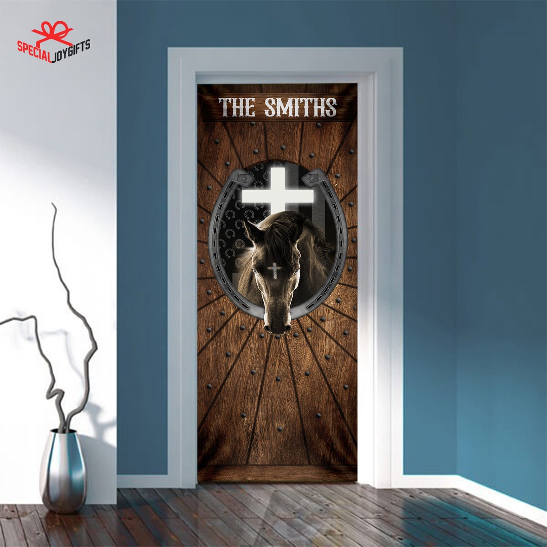 Déco façade chrétienne cheval couvre-porte fer à cheval - Etsy France