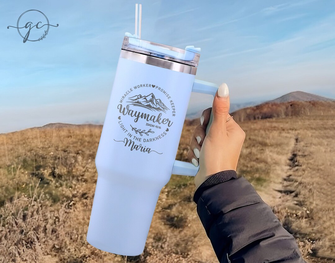 Personalized Christian Tumbler 40oz, Religious Tumbler, Faith Tumbler ...