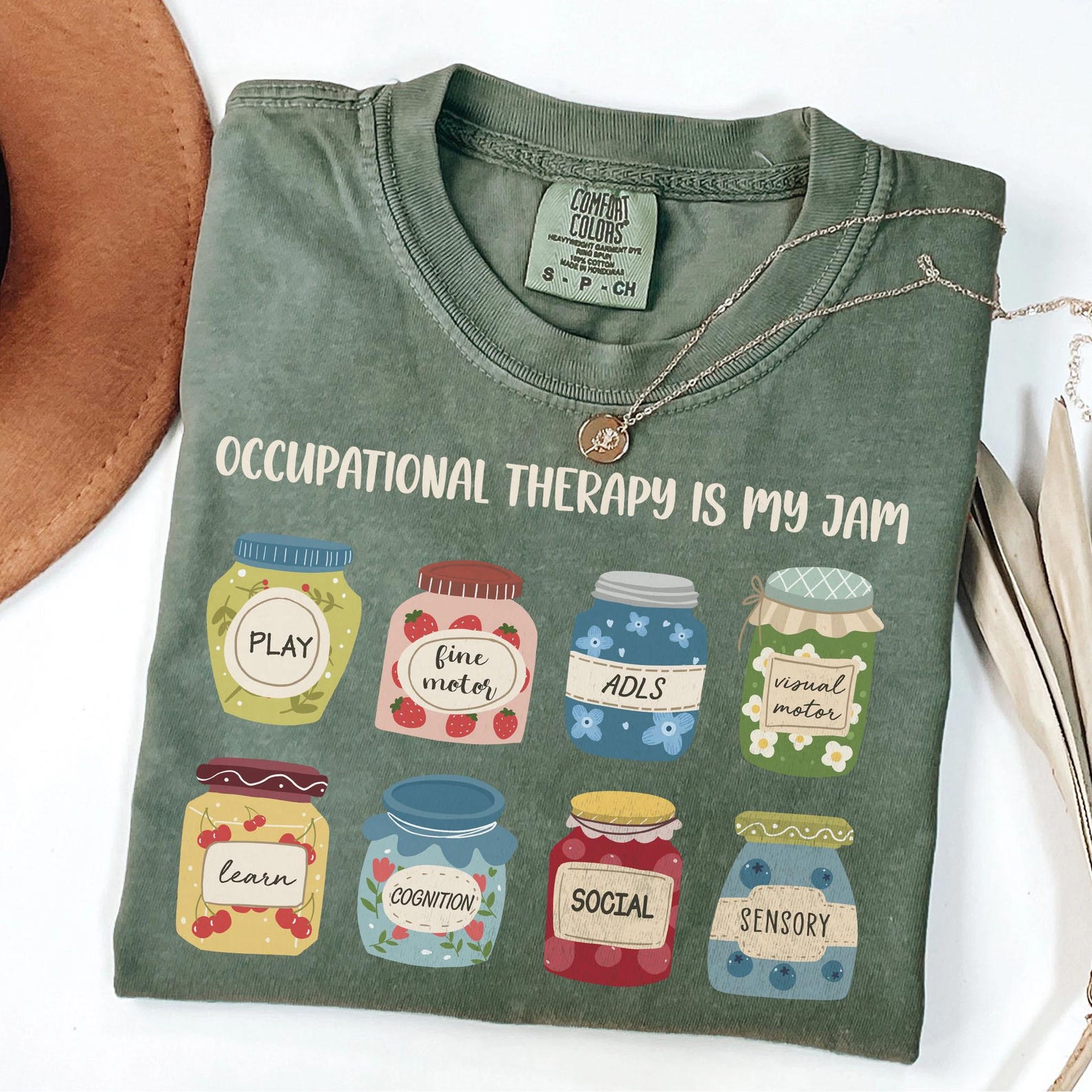 Comfort Colors Occupational Therapy Shirt, Occupational Therapist Shirt ...