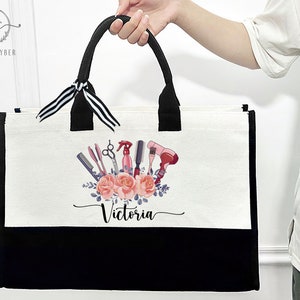 Personalized Hairstylist Tote Bag, Hair Stylist Bag, Gift for ...