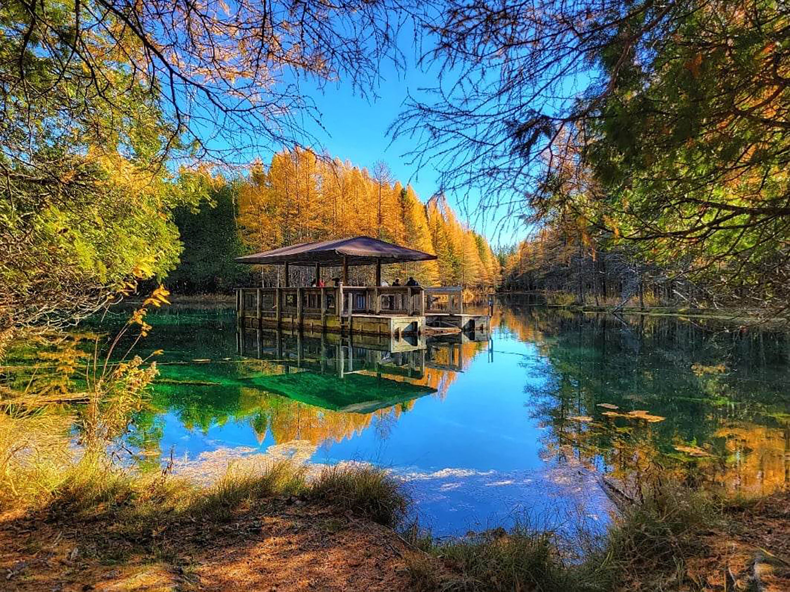 Big Spring Upper Peninsula Michigan