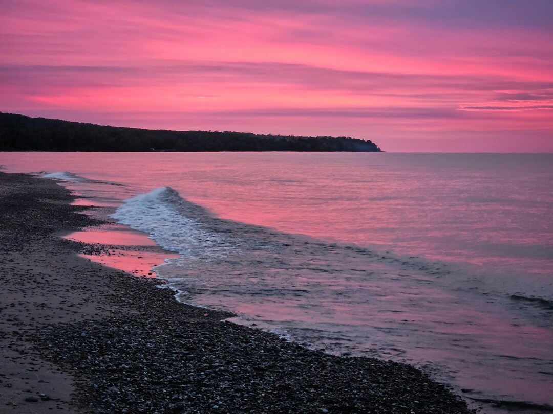 Union Bay / Porcupine Mountains / Michigan Upper Peninsula / Vibrant ...