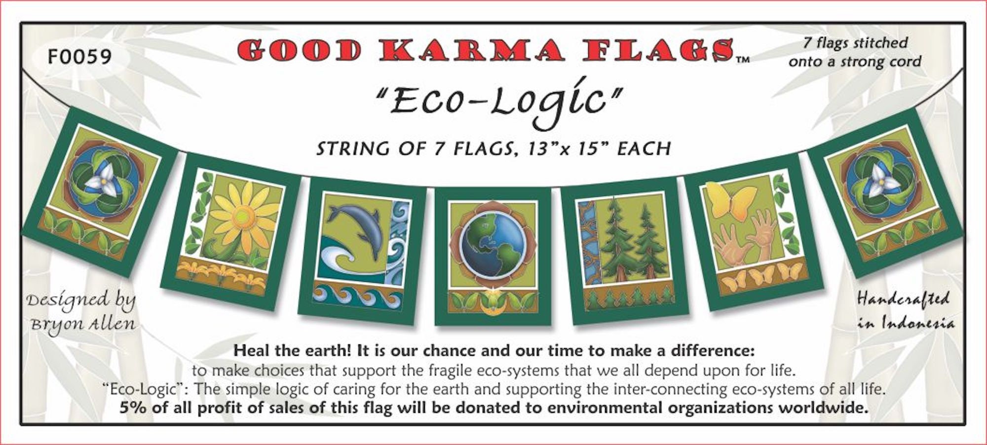 Eco Logic Prayer Flag - Etsy