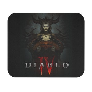 Diablo 4 Lilith Mouse Pad rectangle - Etsy