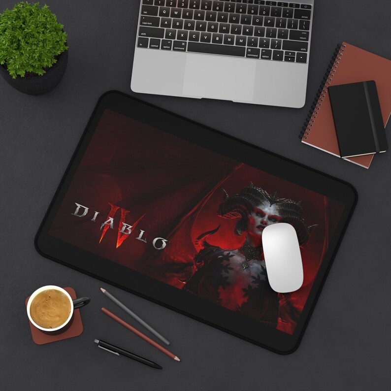 Diablo 4 Lilith Laptop Computer Desk Mat - Etsy