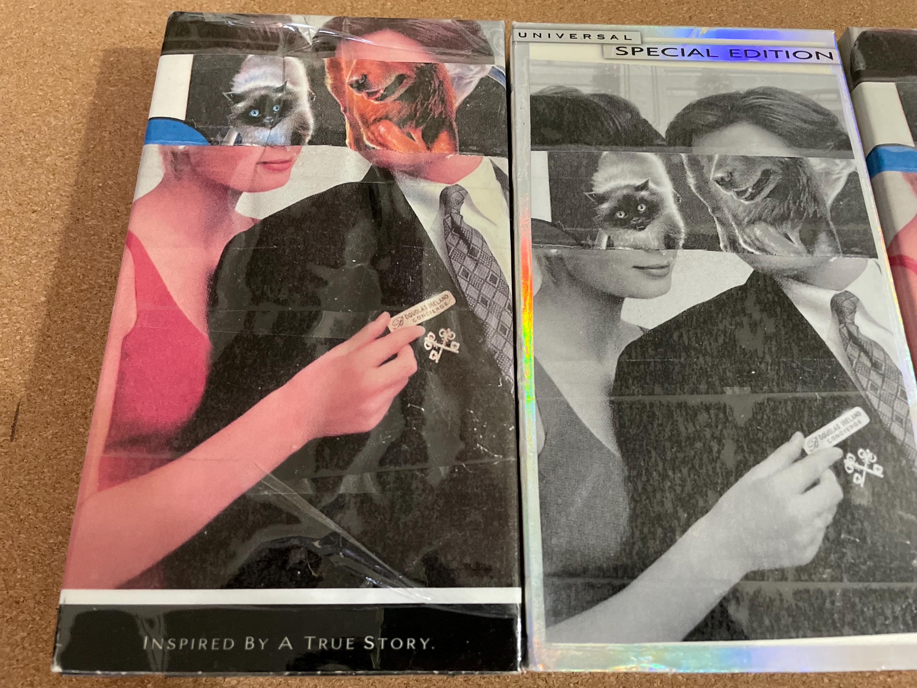 Erasurehead DIY TRAGIC COMEDY Vhs Video Cassette Media Mixed Collage ...