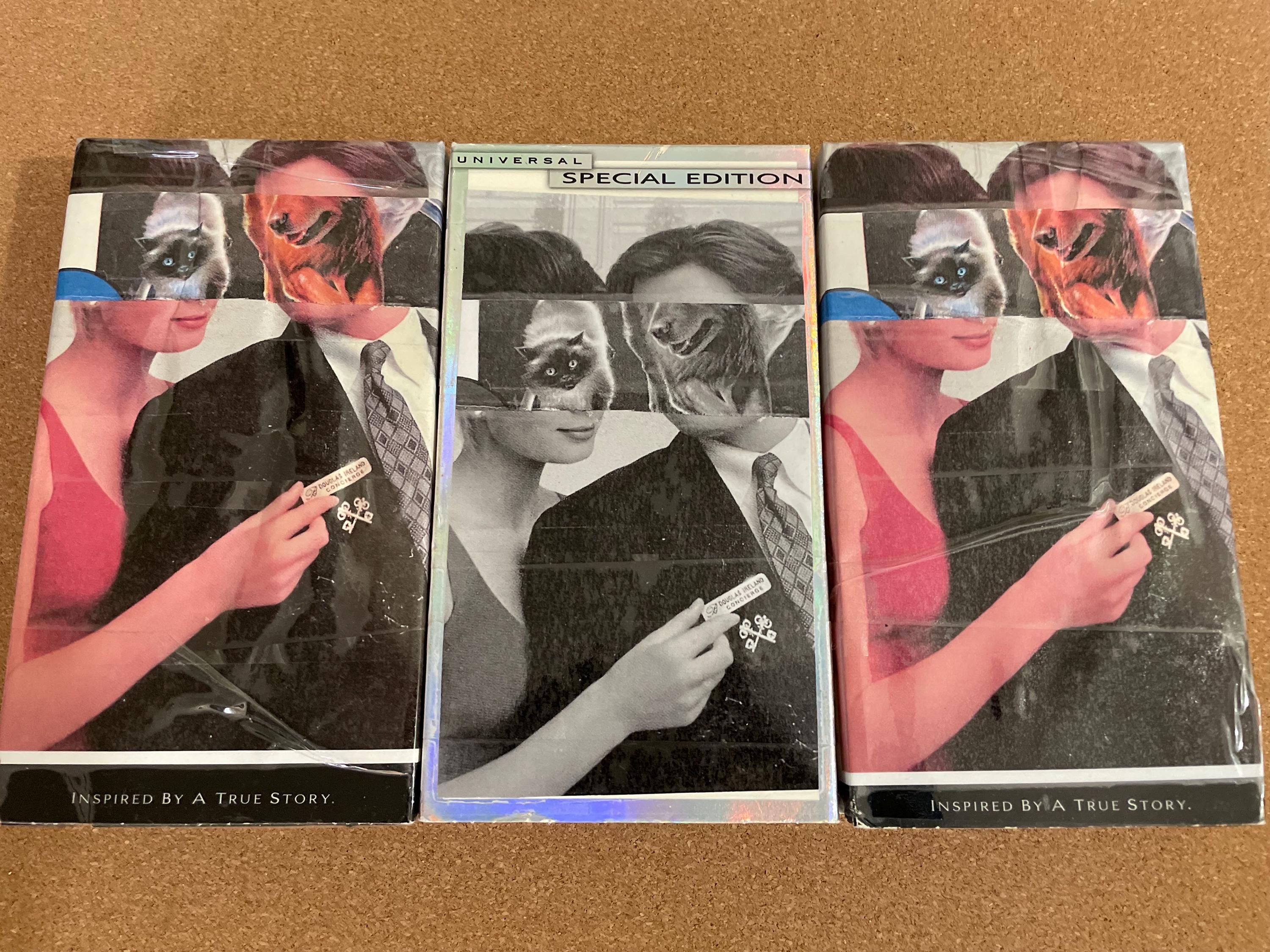Erasurehead DIY TRAGIC COMEDY Vhs Video Cassette Media Mixed Collage ...