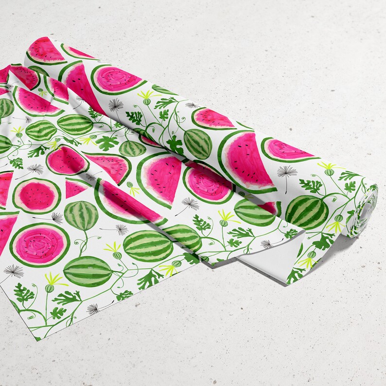 Printable Watermelon Paper BBQ Party Invitation Summer Watermelon ...