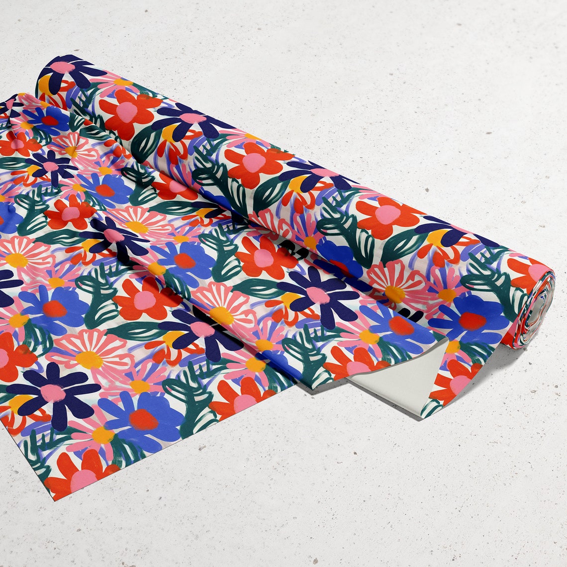 Abstract Flower Pattern Abstract Seamless Pattern Flower Fabric Pattern ...