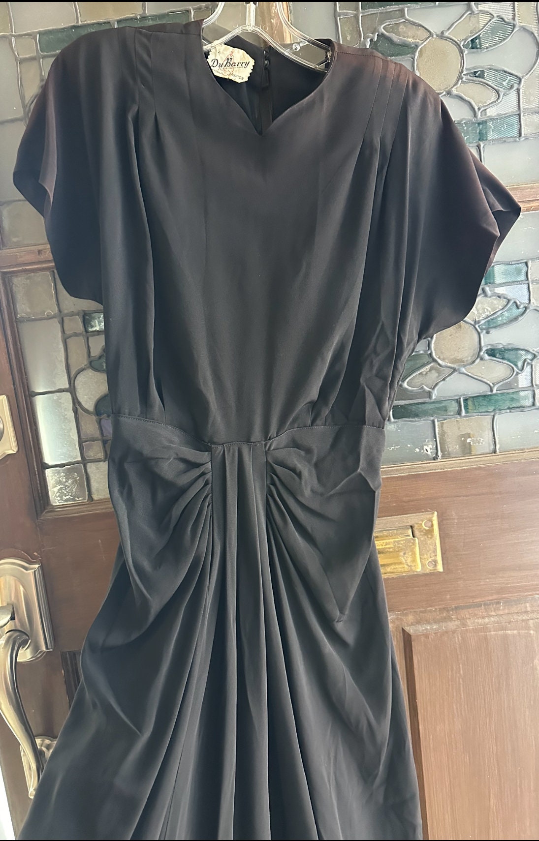 Vintage Black 1940's Du Barry Gown Modern Size 6 Ish - Etsy