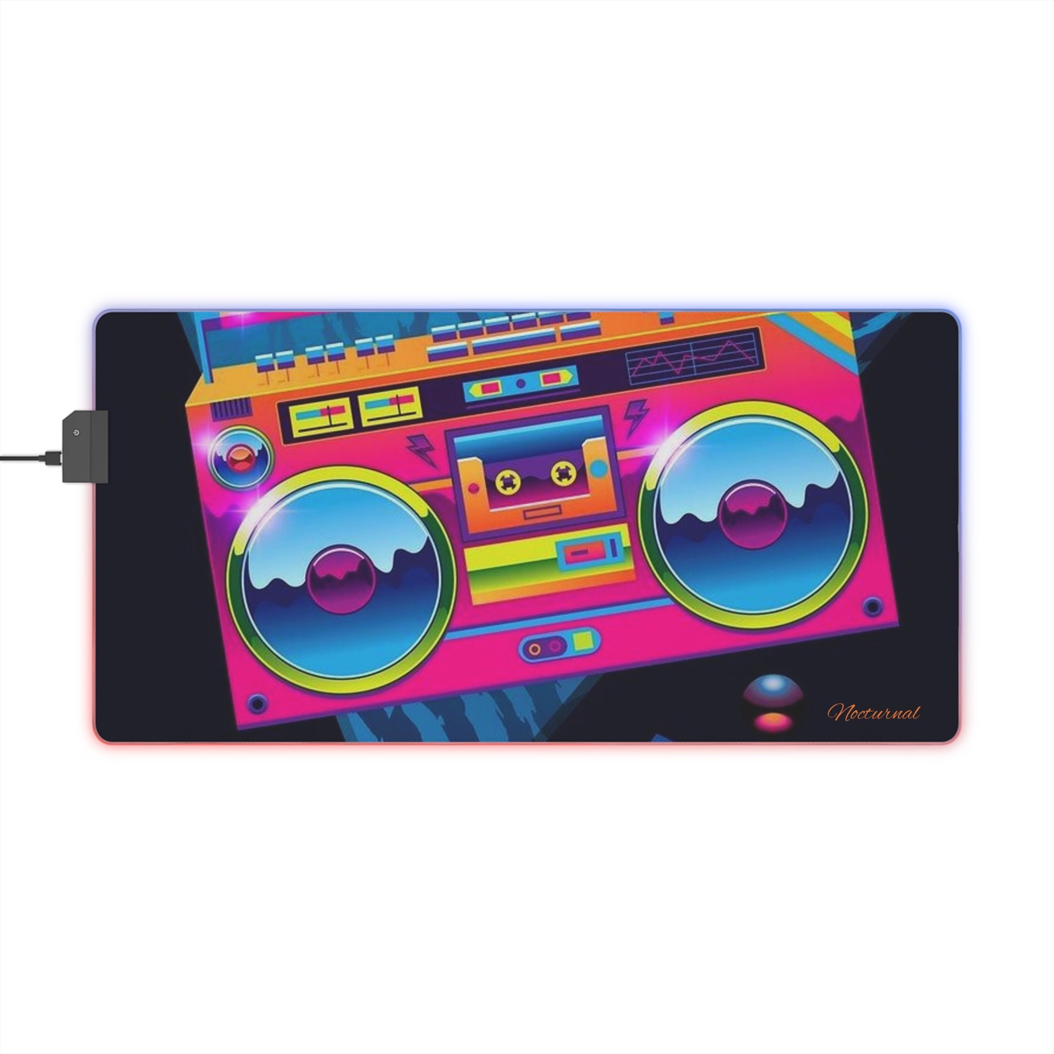 Nocturnal RGB Mouse Pad - Etsy