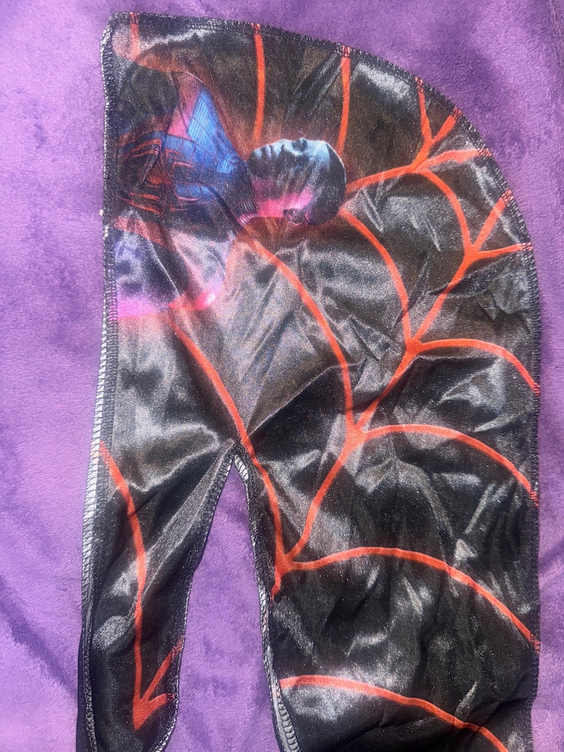 Spiderman Inspired Silky Durag - Etsy
