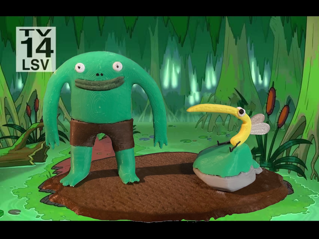 Mr. Frog Show Model Smiling Friends - Etsy Australia