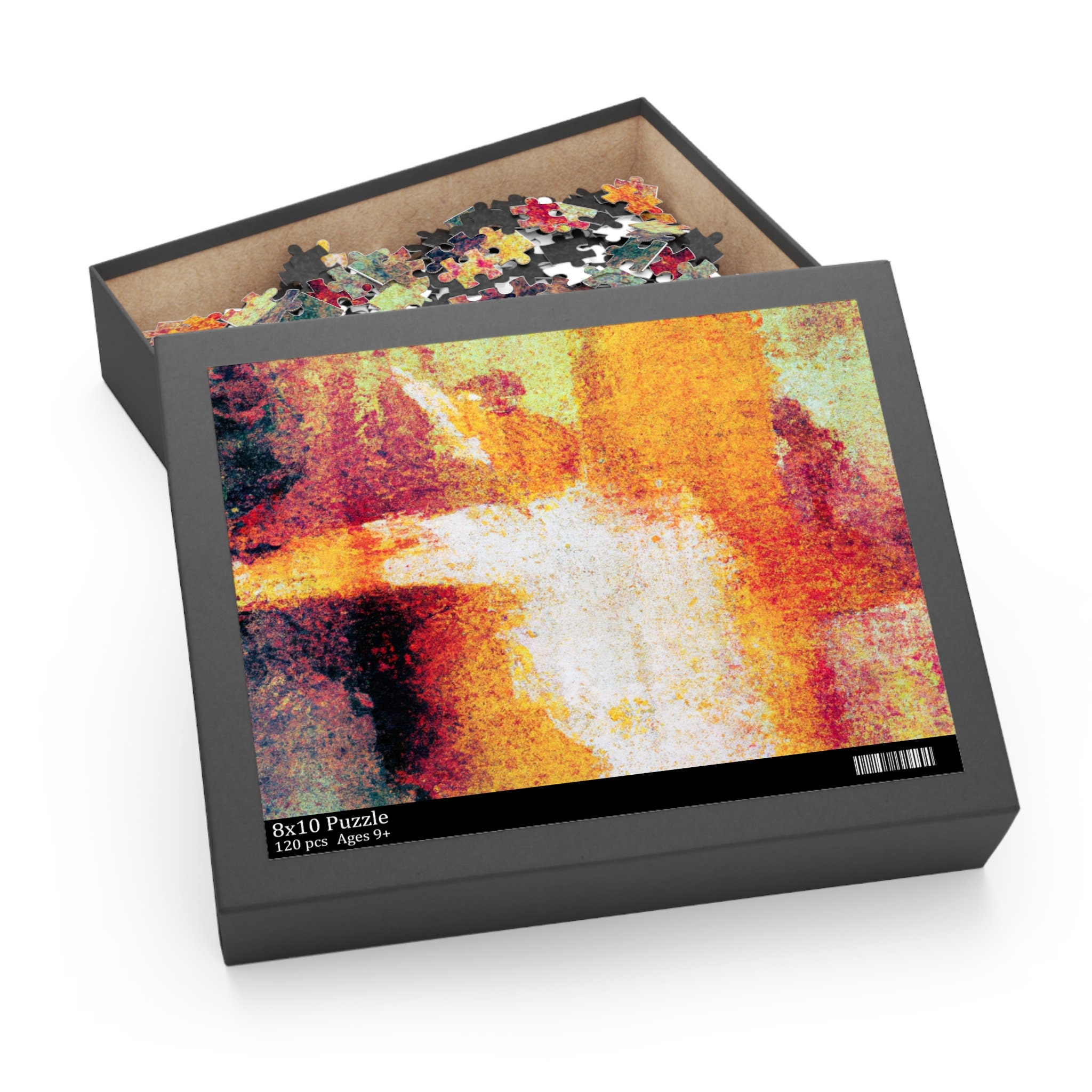 Colorful Pop Art Puzzler Jigsaw Puzzle - Etsy