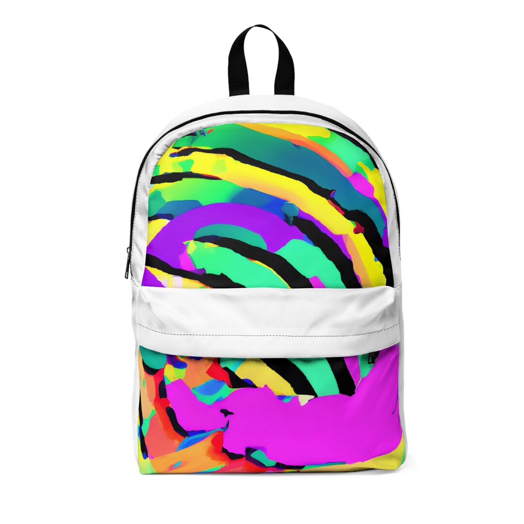 Vivid Animated Backpack Backpack - Etsy