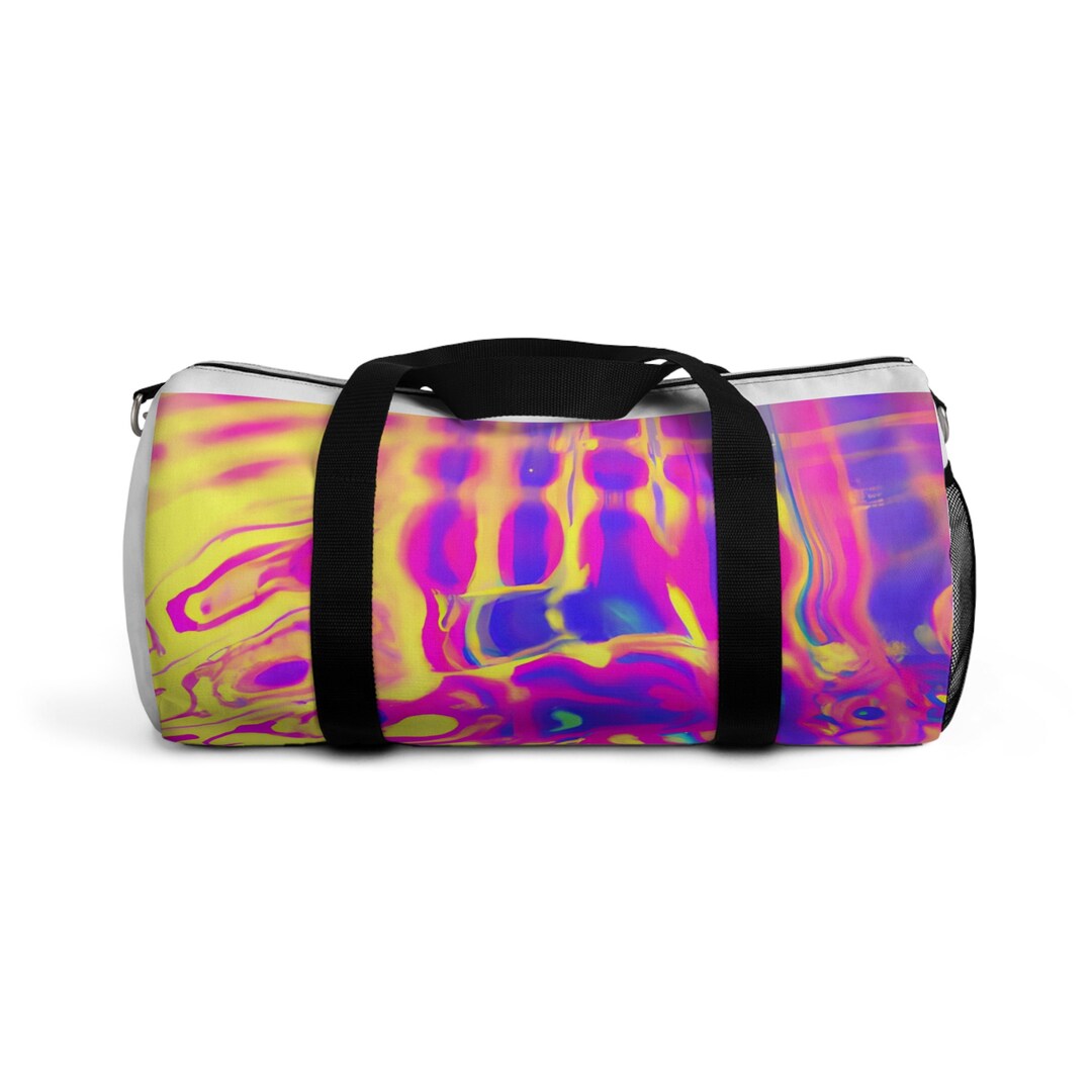 Vibrant Animation Duffle Duffel Bag - Etsy