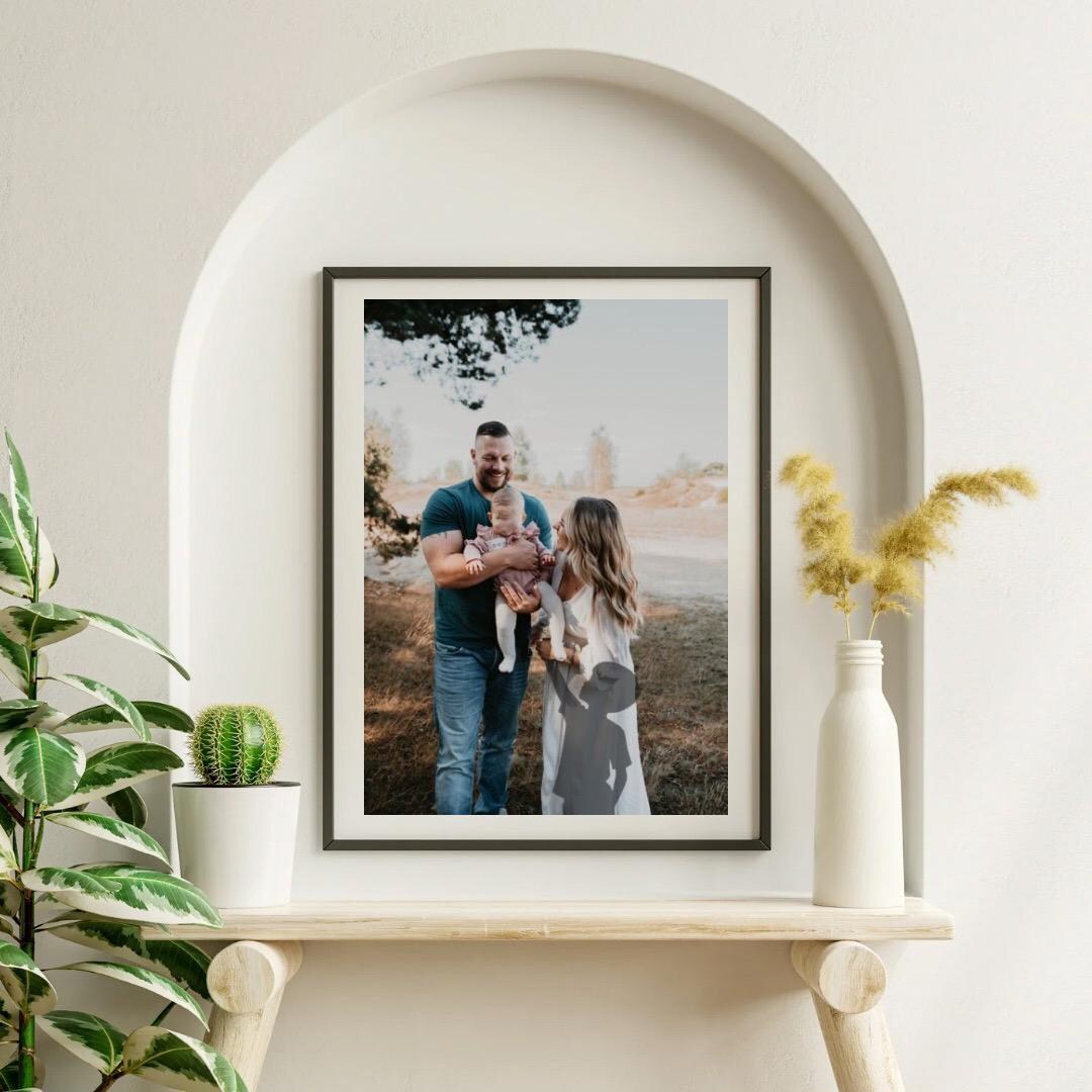 Personalized Family Portrait With Missing Member - Etsy