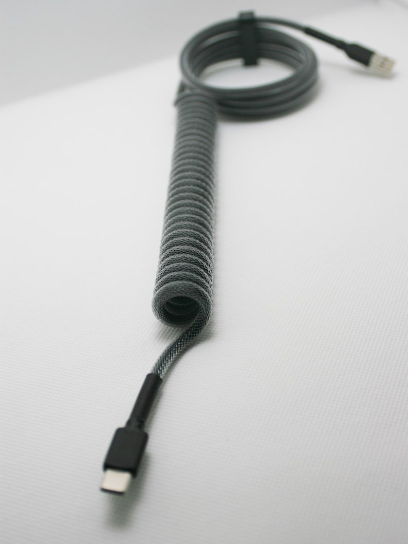 Coiled Mechanical Keyboard Cable - Etsy