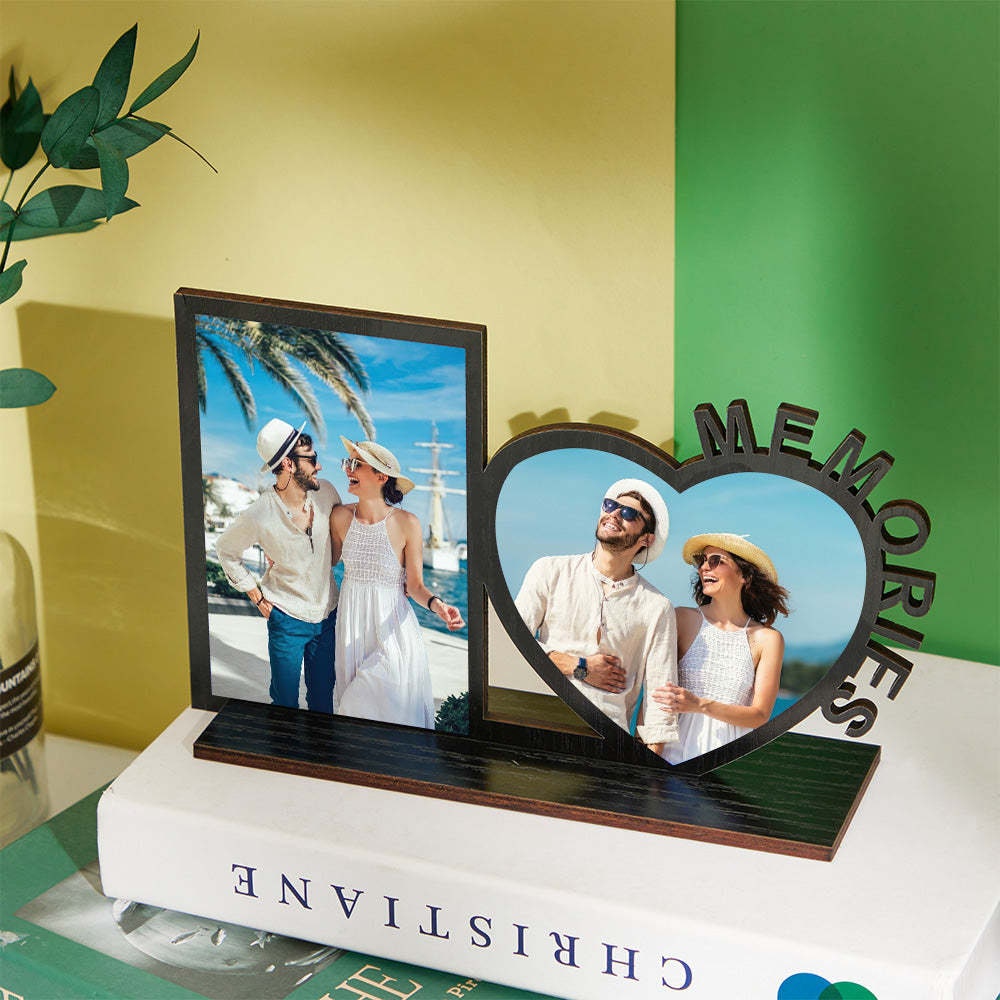 Personalized Wooden Memories Photo Frame For Couples Unique Custom