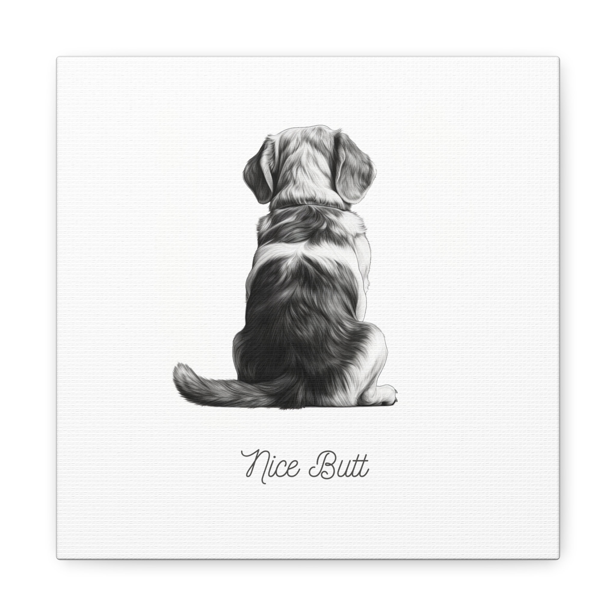 Beagle Bathroom Art | Beagle Butt | Nice Butt Bathroom Art | Beagle ...