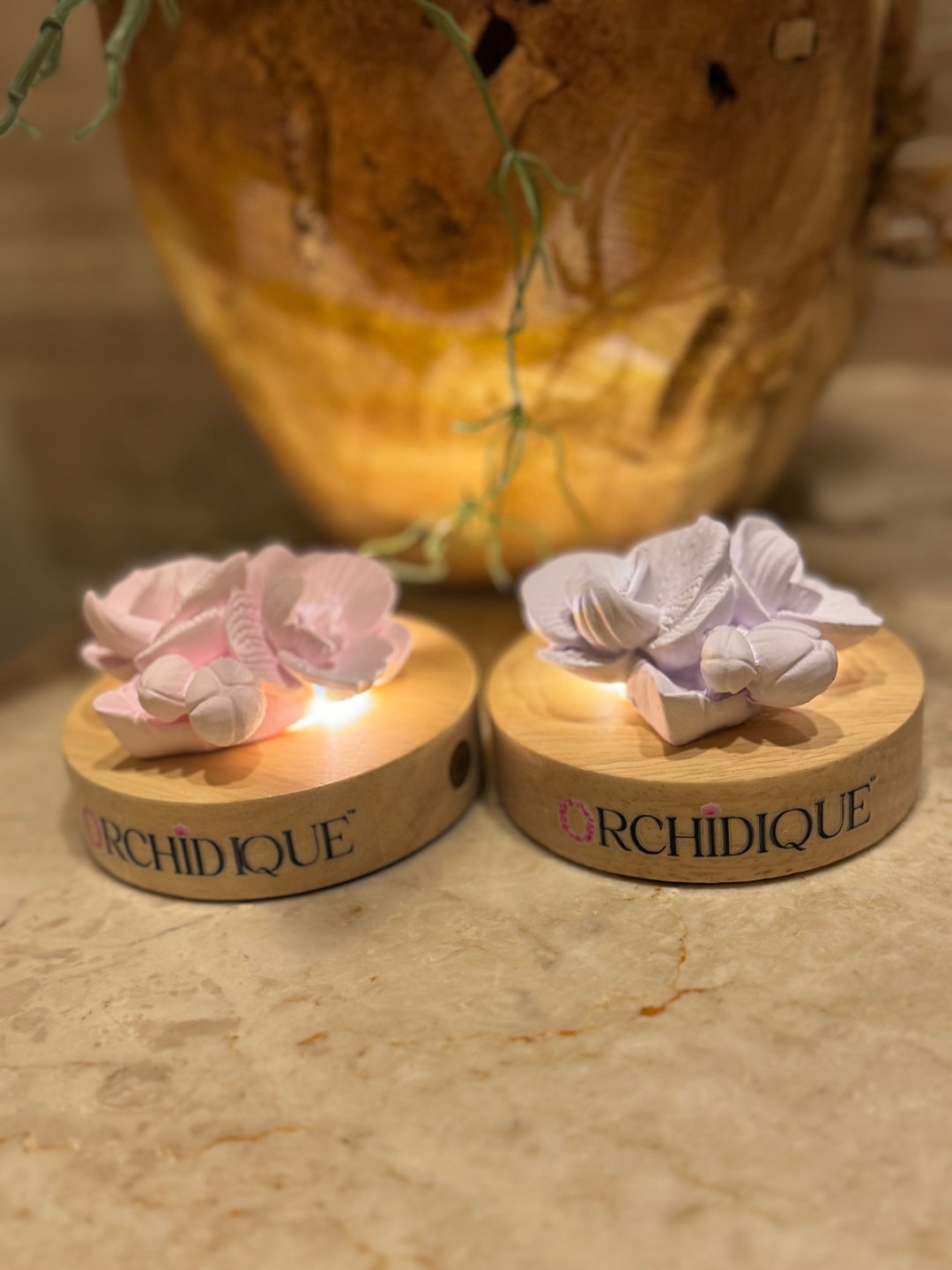 Orchid Diffuser Phalaenopsis Design Ceramic Stone Essential Oil Room ...