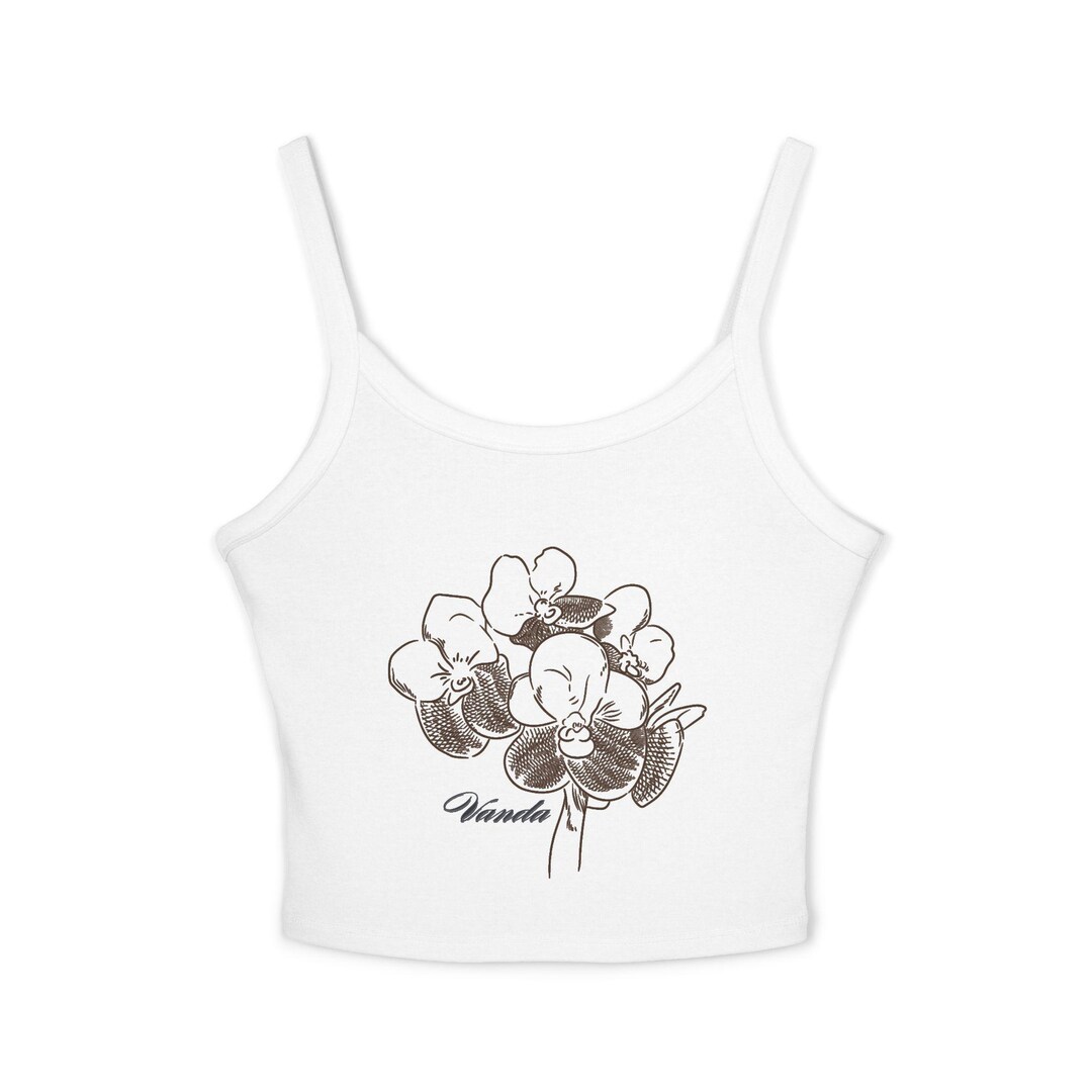 Vintage Vanda Orchid Tank Top - Etsy