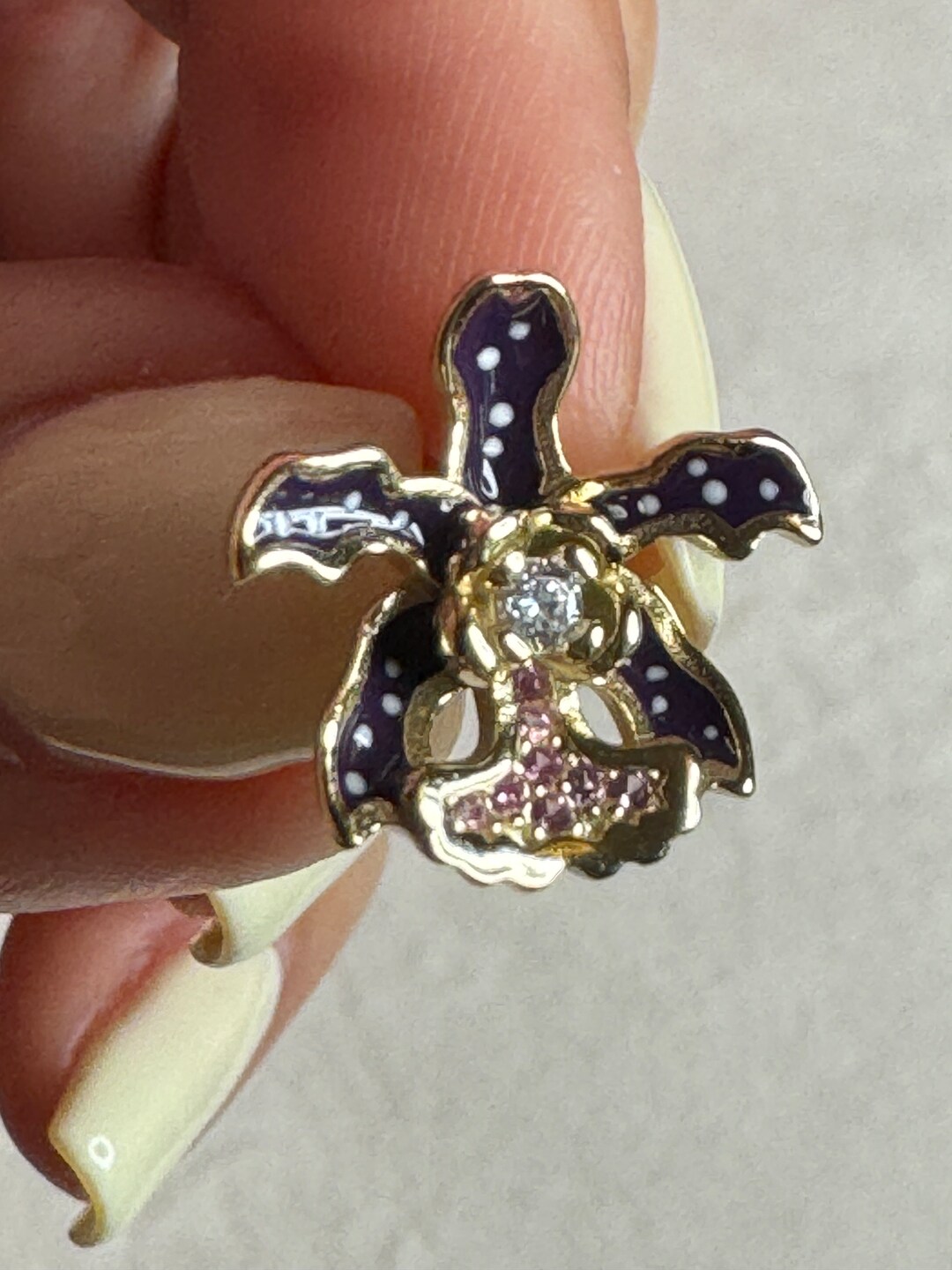 My Marin Bloom Eggplant Cattleya Orchid Stud Earrings Inspired by My ...