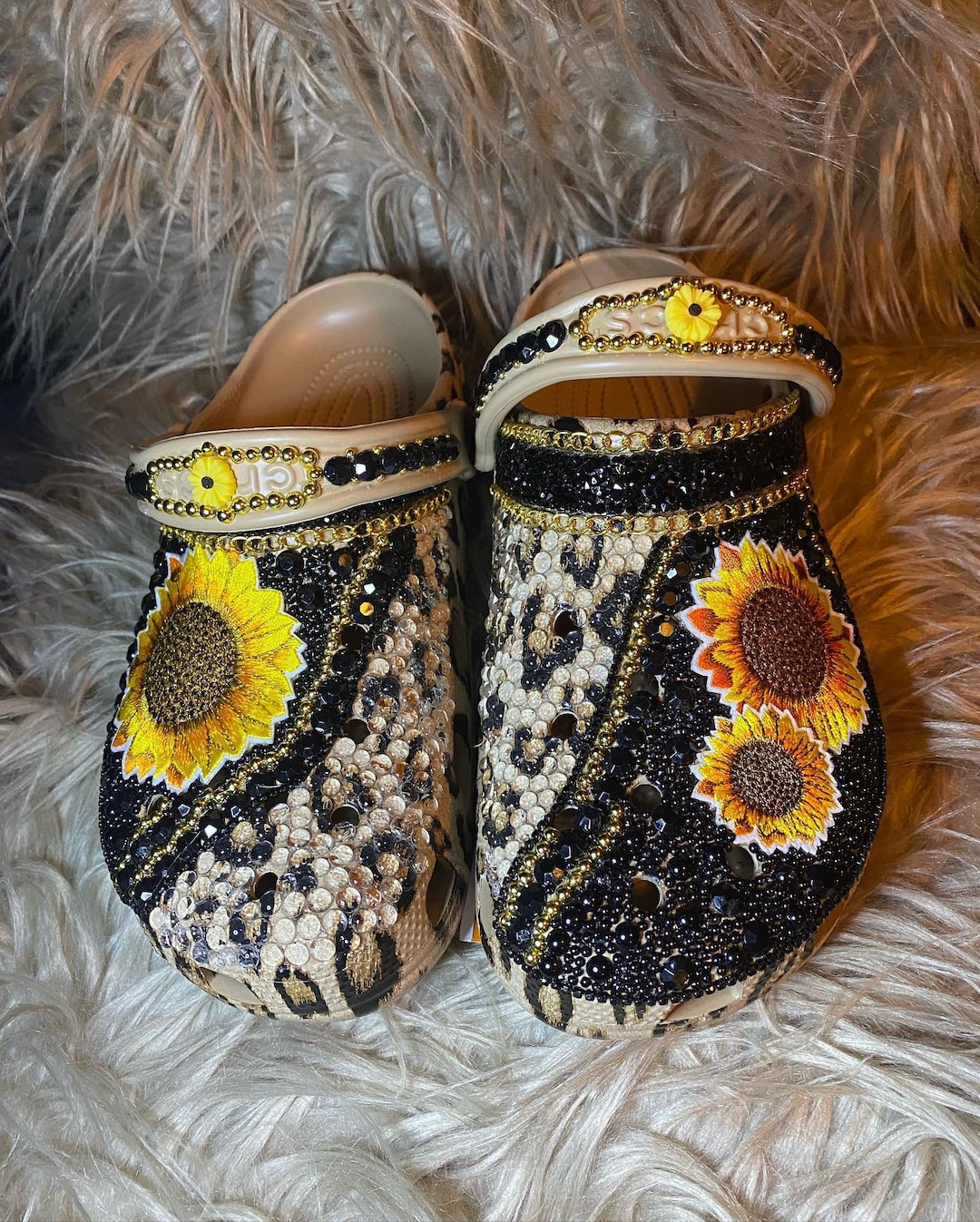 Completely Blinged Out Croc - Etsy