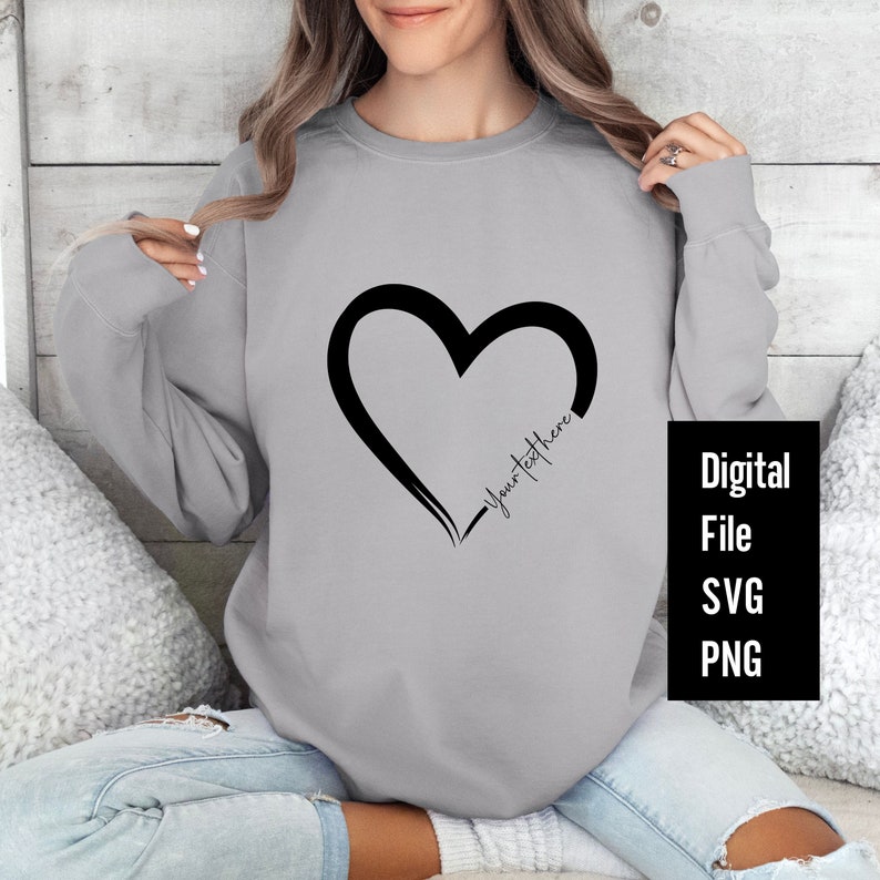 Heart Svg File Open Heart Svg Half Heart SVG Scribble Heart Shape Png ...