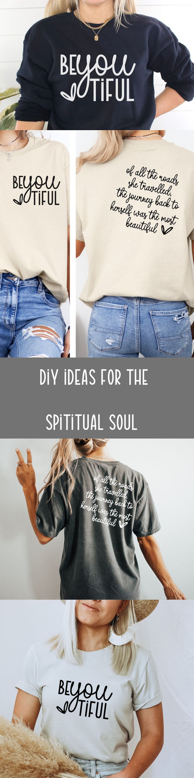 Inspirational Be You Quote Beyoutiful Svg Design Empowerment Strong ...