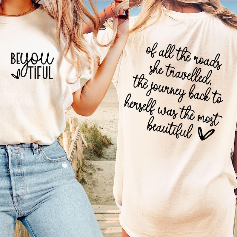 Inspirational Be You Quote Beyoutiful Svg Design Empowerment Strong ...