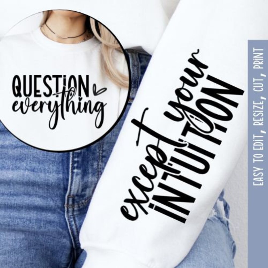 Intuition SVG PNG Empowerment Digital Intuitive Living Self Love Care ...