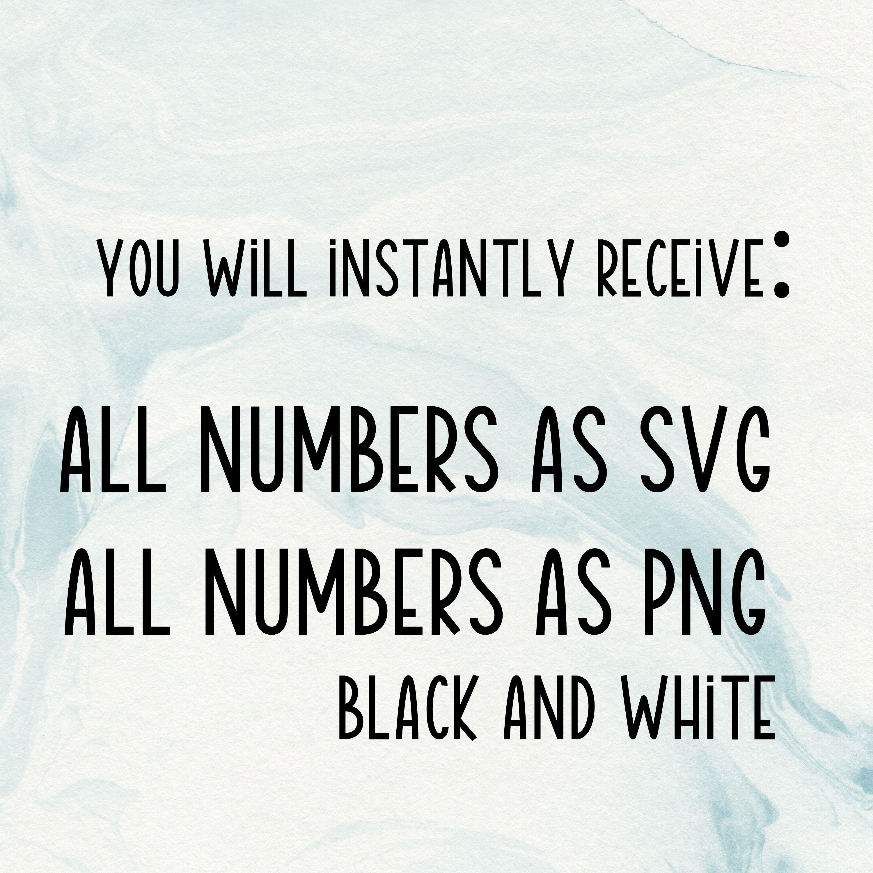 Soccer Jersey Numbers SVG Png Soccer Football Svg Customize Your ...