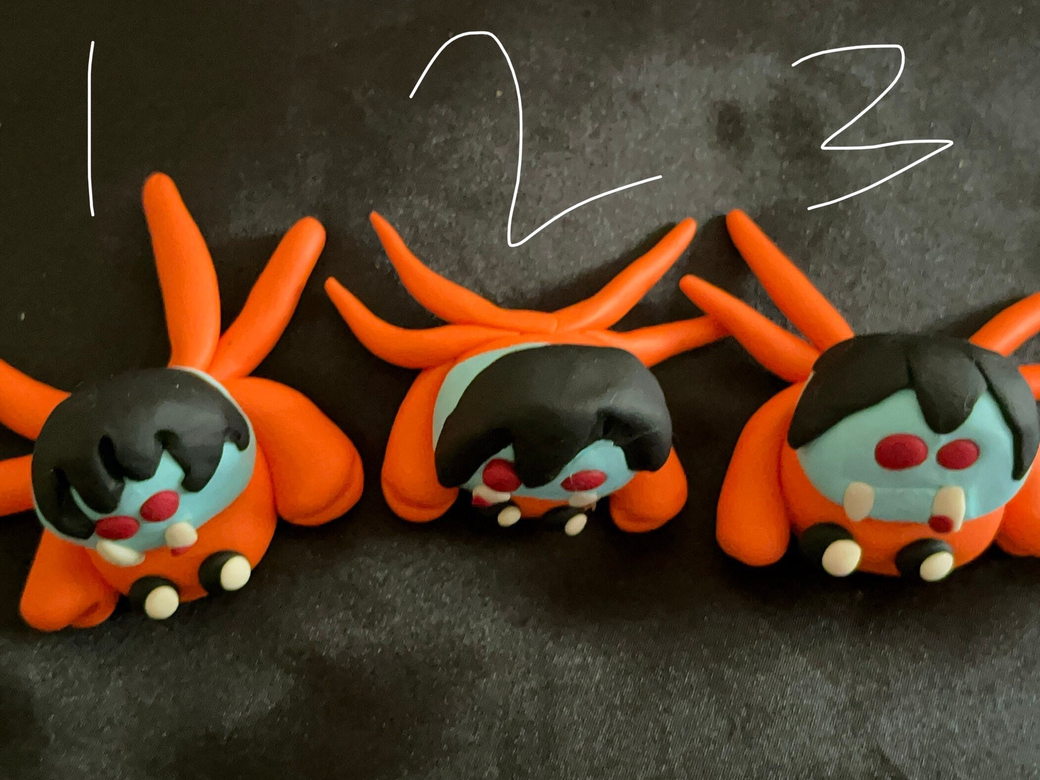 Vampire Misfit Hermit Crab™ Kawaii Halloween Custom - Etsy