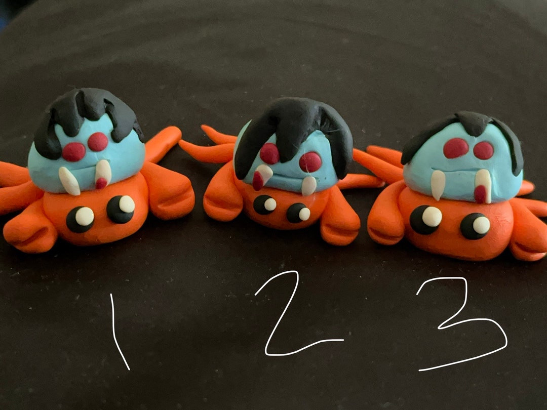 Vampire Misfit Hermit Crab™ Kawaii Halloween Custom - Etsy