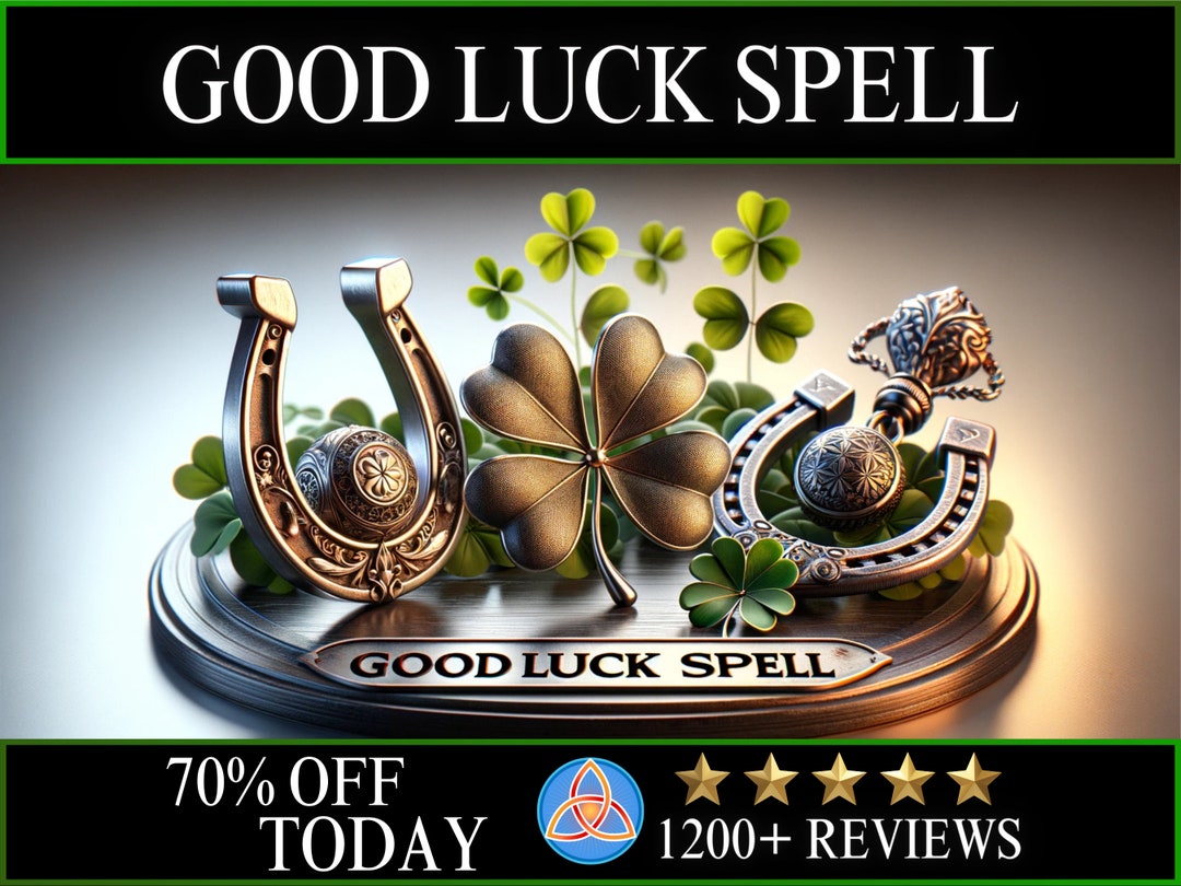Good Luck Spell Good Fortune Positivity Spell White Magic Easy Life ...